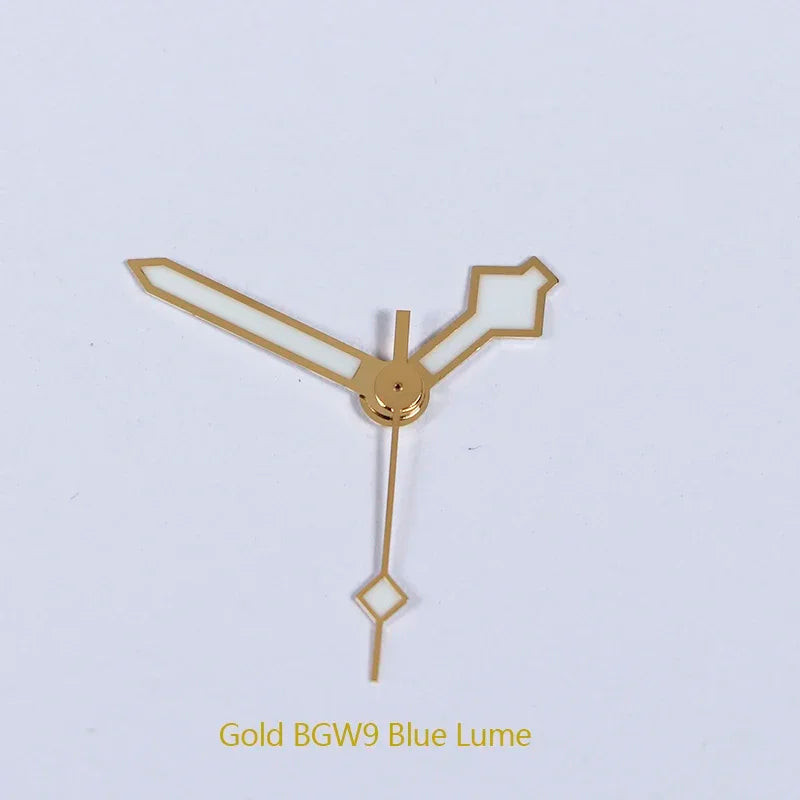 Snowflake Watch Hand Refit House Hands with Retro Green Lume Watch ...