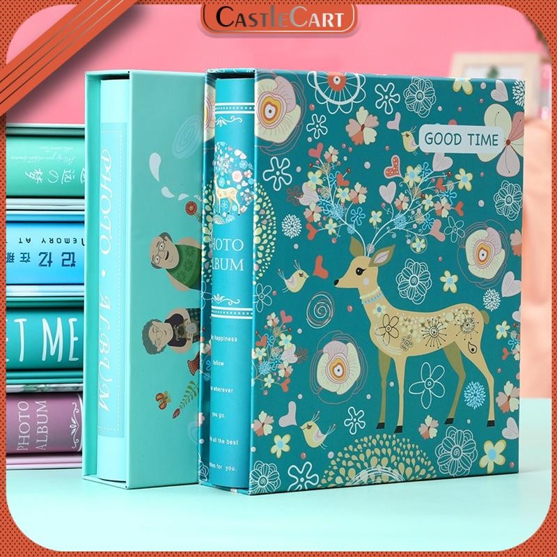 200 Photo Album Growth album Family Themed Scrap Interleaf Type Wedding ...