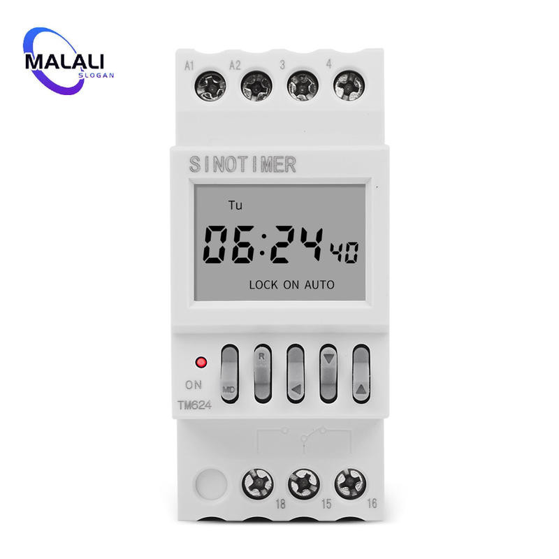 Tm624 Power Time Control Switch Smart Switch Timer 40 Sets Time Control ...