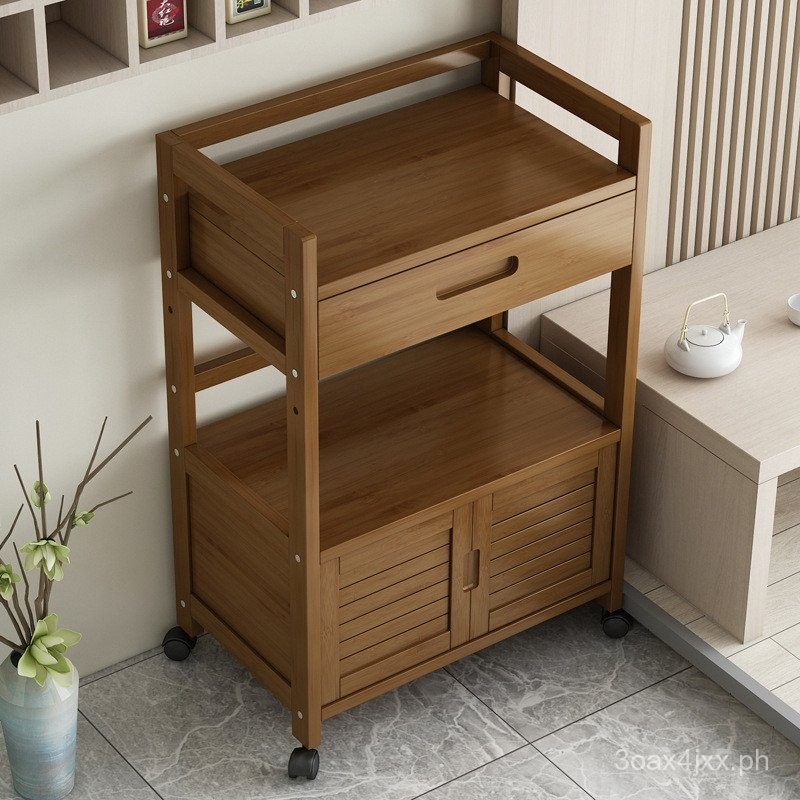 Tea Table Simple Home Small Tea Table Balcony Mobile Tea Making Table ...