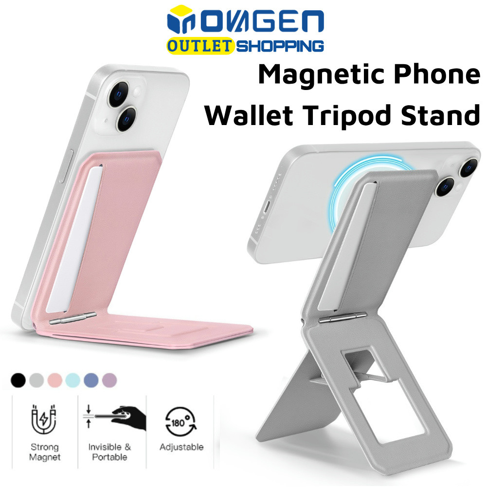 INOVAGEN Magnetic Phone Tripod with Card Holder For i-Phone and Android ...