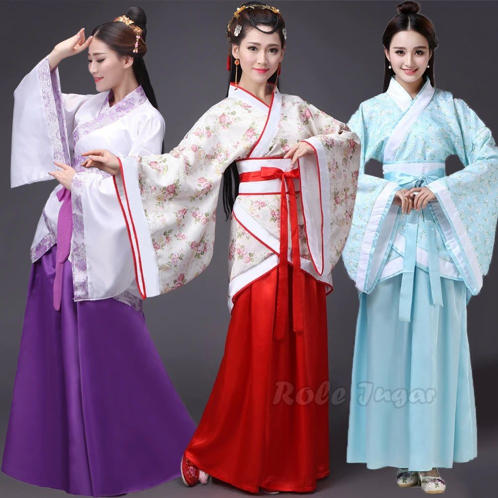 Hanfu National Chinese Dance Costume Ancient Cosplay Hanfu Traditional ...