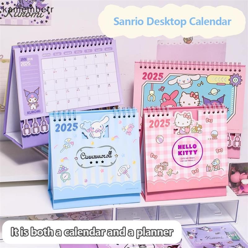 ka 2025 Table Calendars Cartoon Cute Sanrio Monthly Calendar Sweet ...