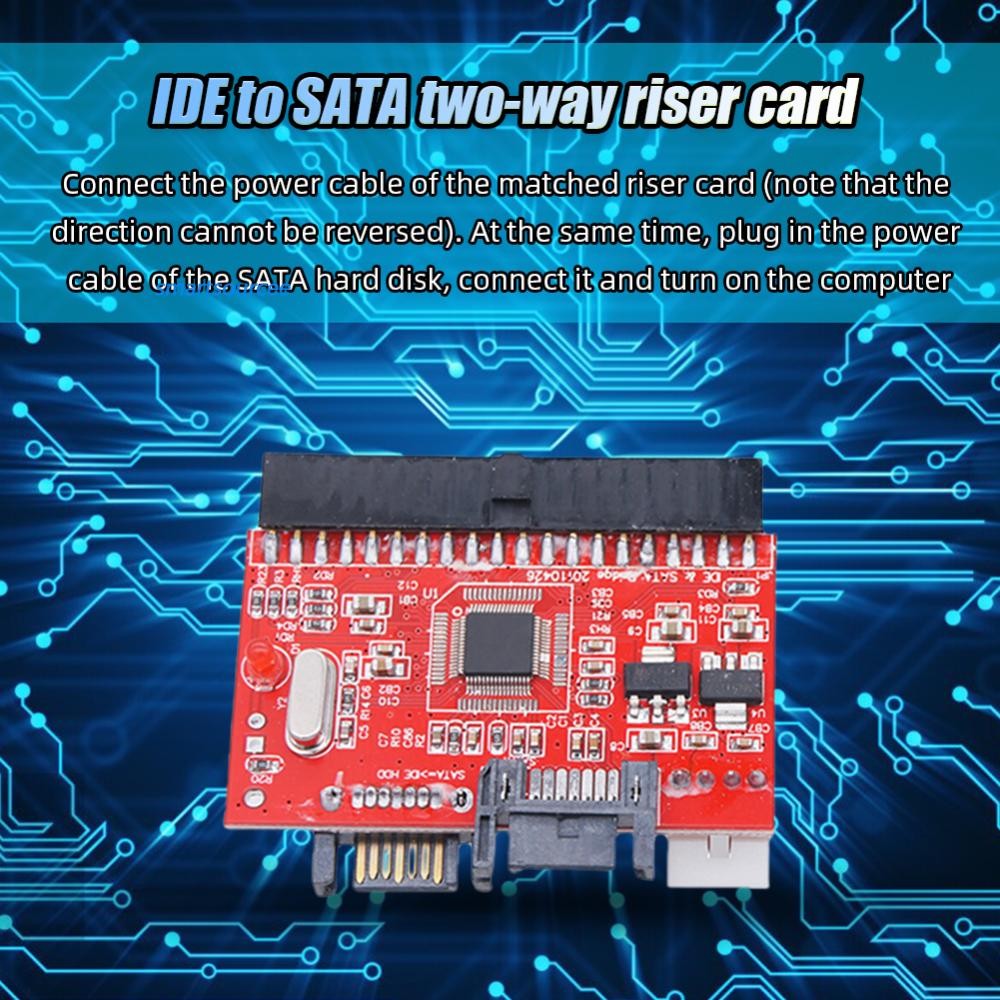 SATA To IDE HDD Adapter JM20330 IDE To SATA HDD Riser Card for Laptop ...