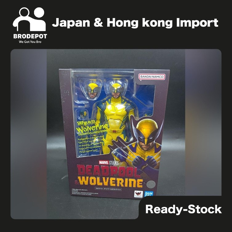 [Ready stock] Bandai Tamashii Nations S.H.Figuarts Wolverine(DEADPOOL ...