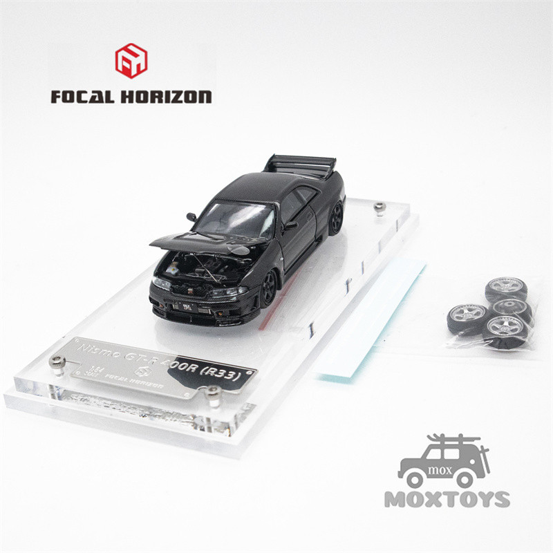 Focal Horizon FH 1:64 Skyline GT-R R33 Nismo 400R Full Carbon Black ...