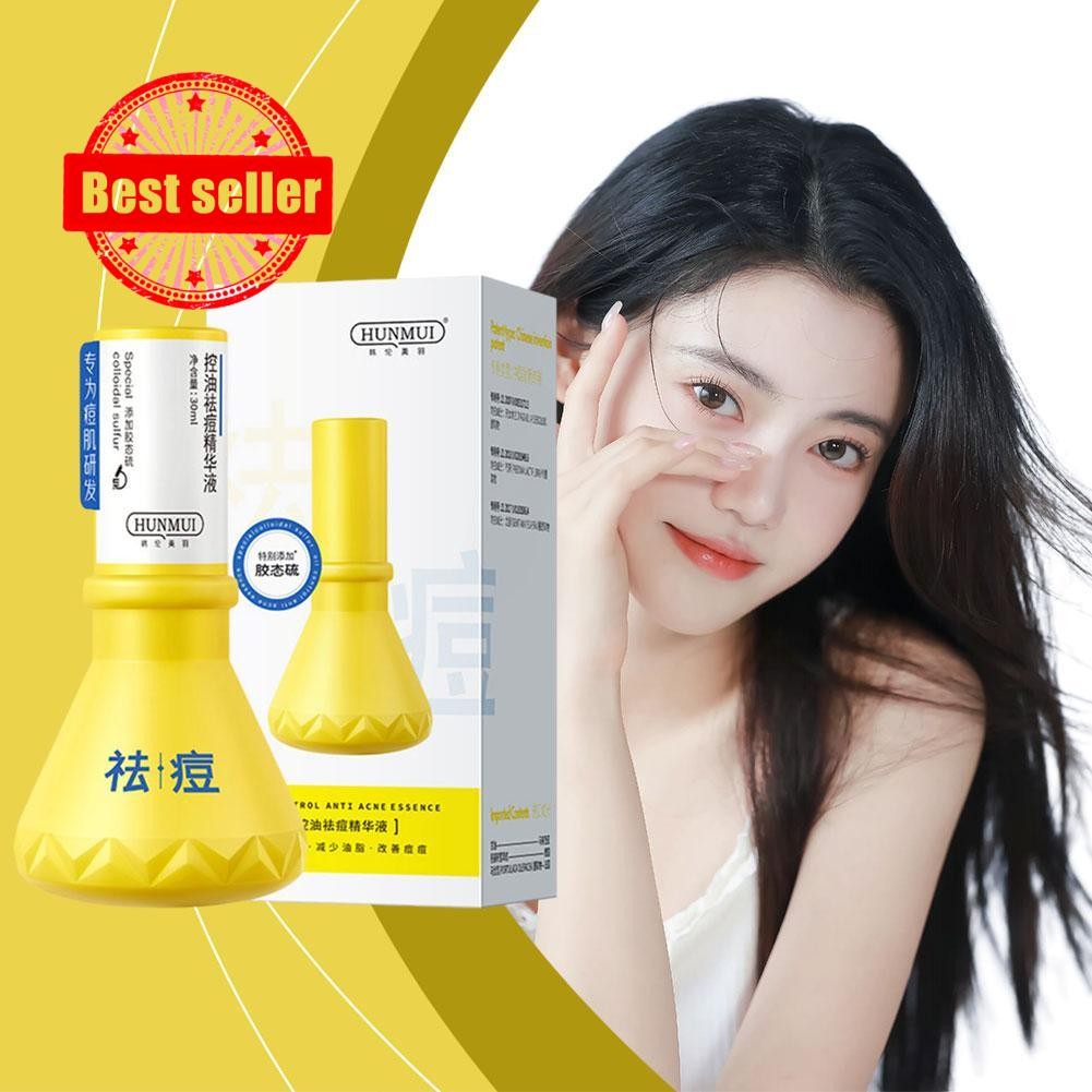 Colloidal Sulfur Oil Control Acne Serum 30ml Acne Removal Marks Care ...