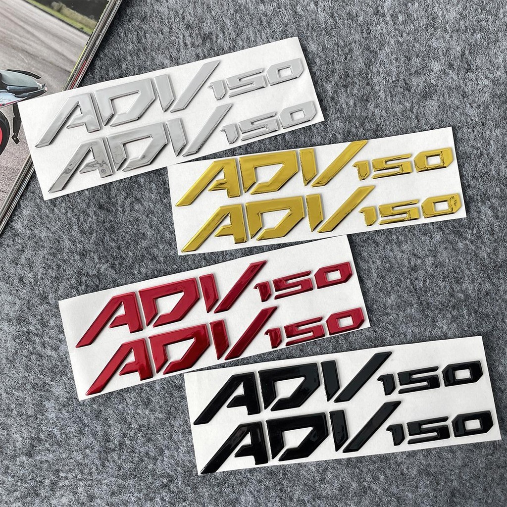 Three-dimensional Soft Plastic Stickers for Motorcycle ADV160 ADV150 ...