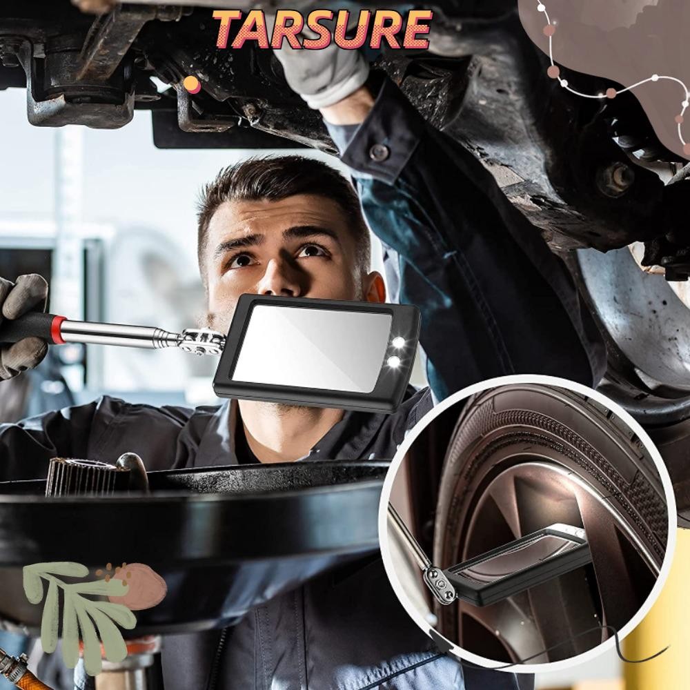 TARSURR Engine Chassis Inspection Mirror Universal Motorcycles 360 ...