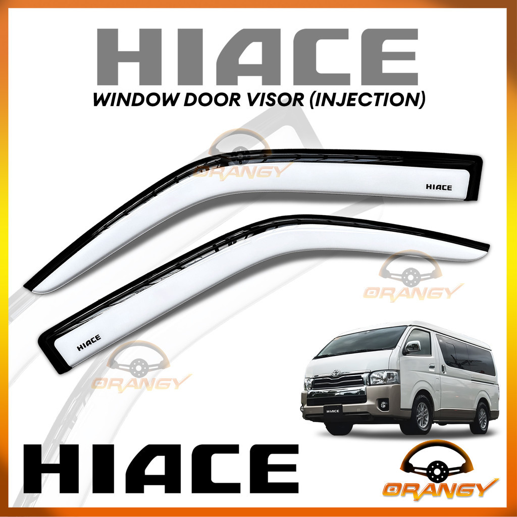 Toyota Hiace OLD FACE 2006 to 2025 Commuter / Grandia Window Door Rain ...