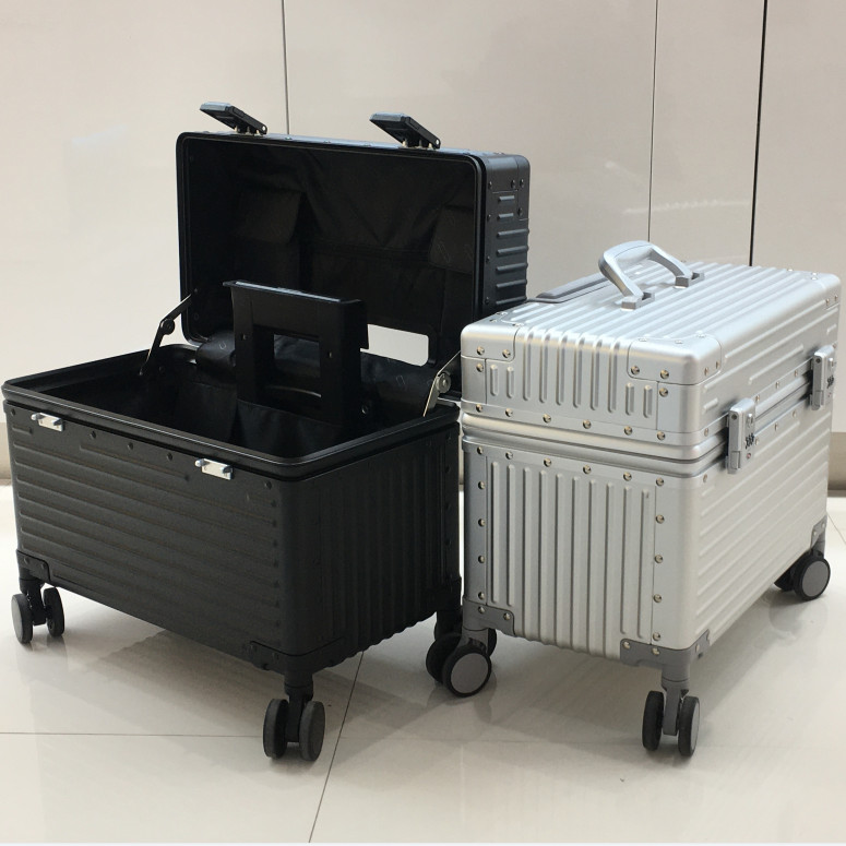 Full Aluminum Magnesium Alloy Photography Trolley Case with Flip ...