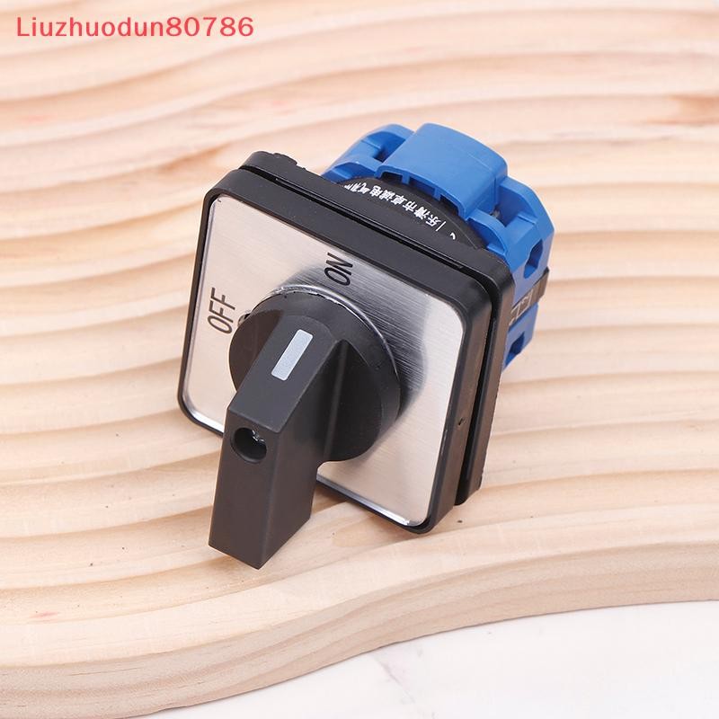 Liuzhuodun80786 LW26-20 C02/1 ON/OFF Rotary Cam Switch 2 Position 2 ...