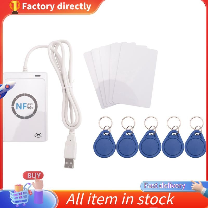 In stock-NFC Reader ACR122U USB Contactless Smart IC Card Writer and ...