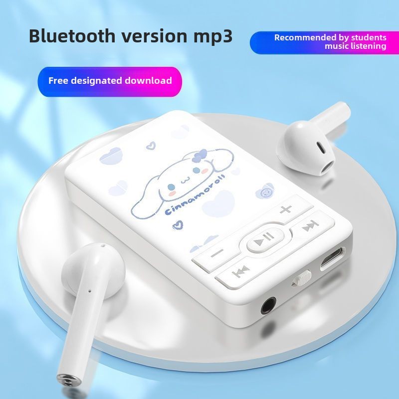 External mp3 Bluetooth Version Cartoon Music Player English Walkman ...