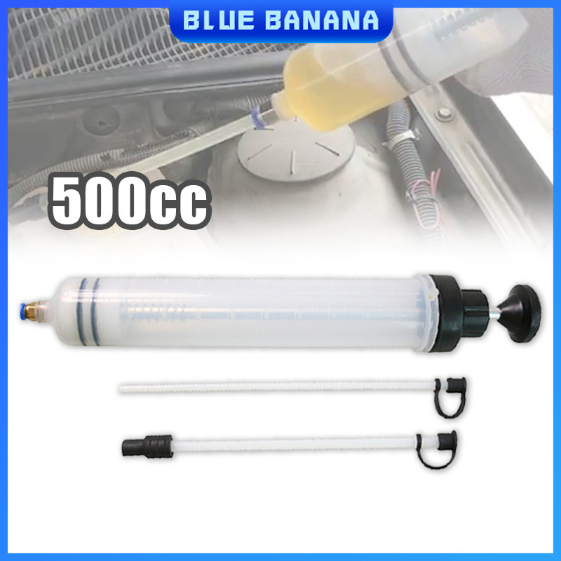 500cc Car Oil Fluid Extractor Auto Fuel Filling Syringe Car Oil Brake ...