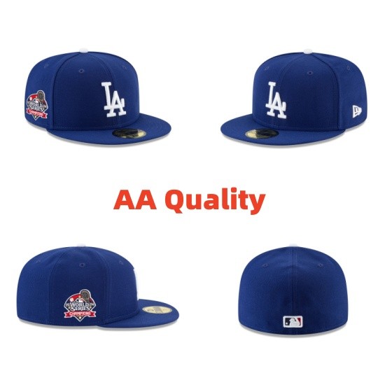 MLB Los Angeles Dodgers 2024 World Series Champions Fitted Hat Male Big ...