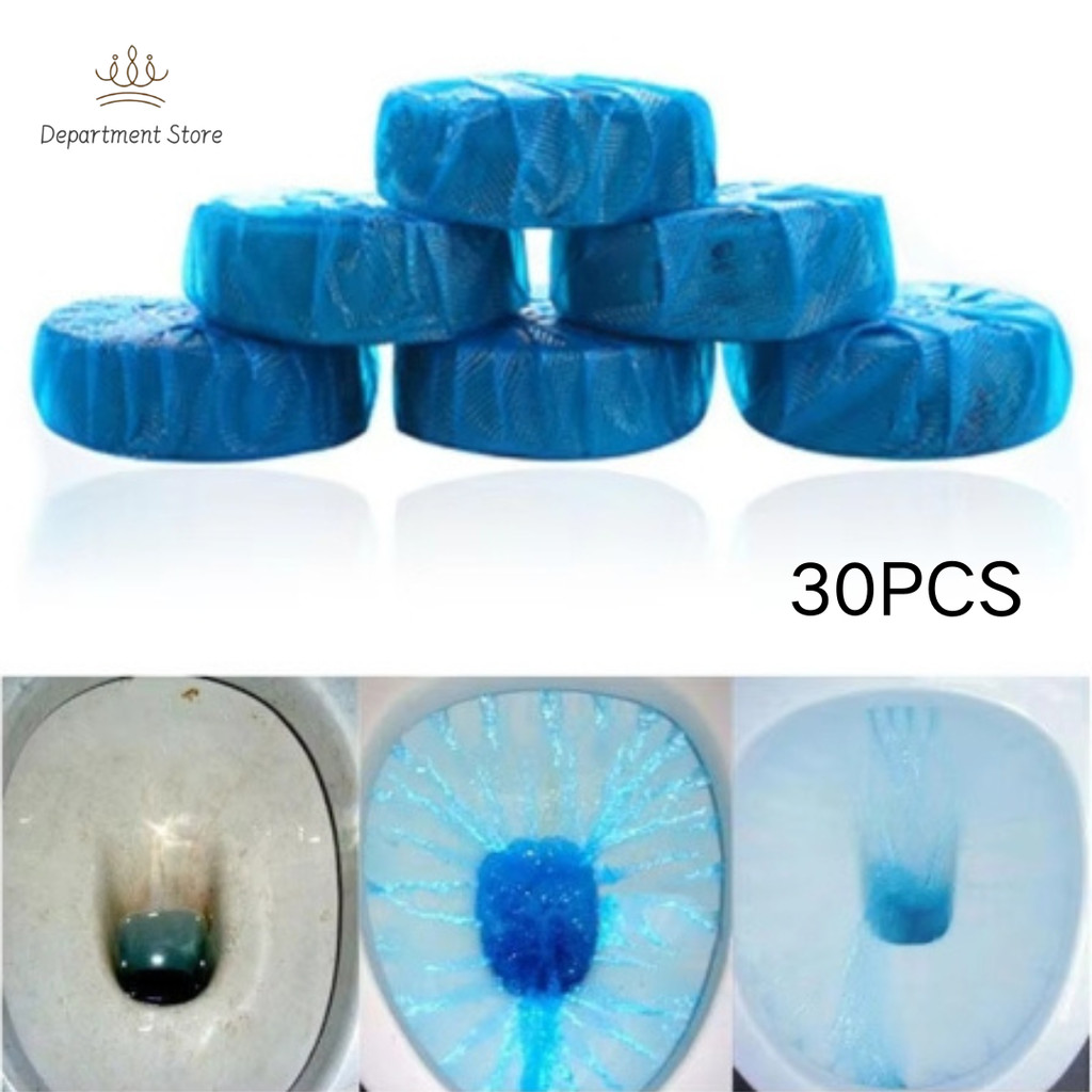 30pcs Blue Bubble Toilet Bao Automatic Flushing Toilet Spirit Toilet ...