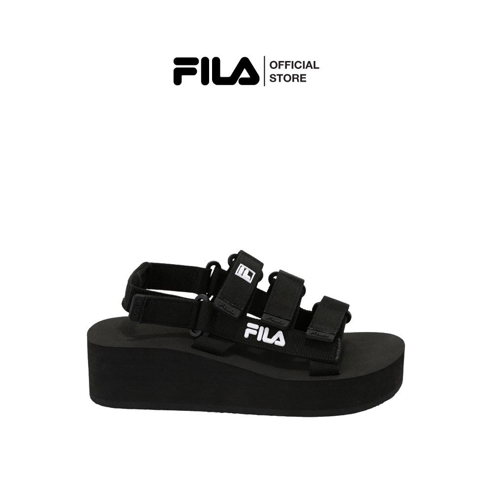 FILA Women SPICE Sandals SDA240401W-BLACK | Shopee Philippines