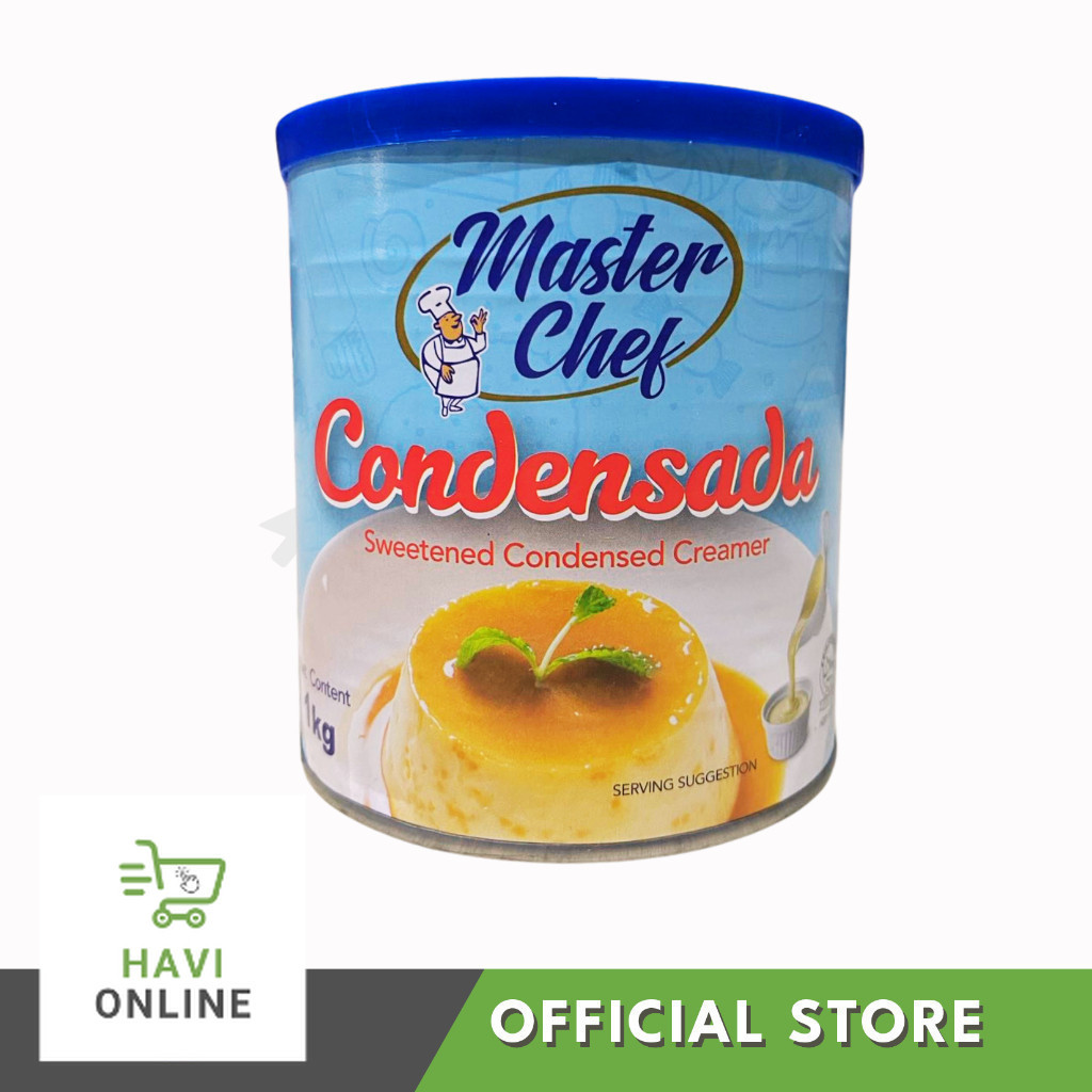 HAVI ONLINE Master Chef Condensed Condensada Milk 390g 1kg | Shopee ...