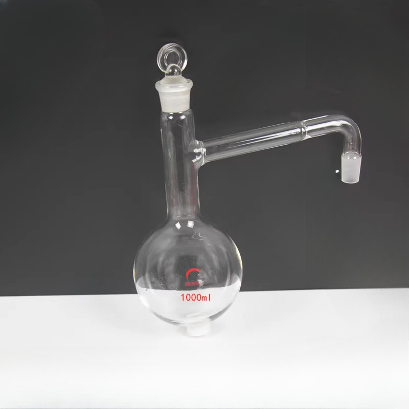 Distillation Device Standard Grinding Mouth 1,000ml Distillation Flask ...
