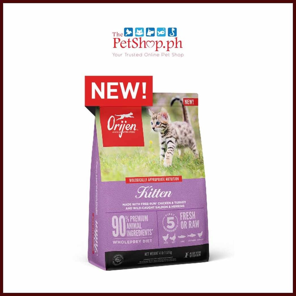 Orijen:e&Kitten(hd@340g;z&Dry`b&Cat`f&Food | Shopee Philippines