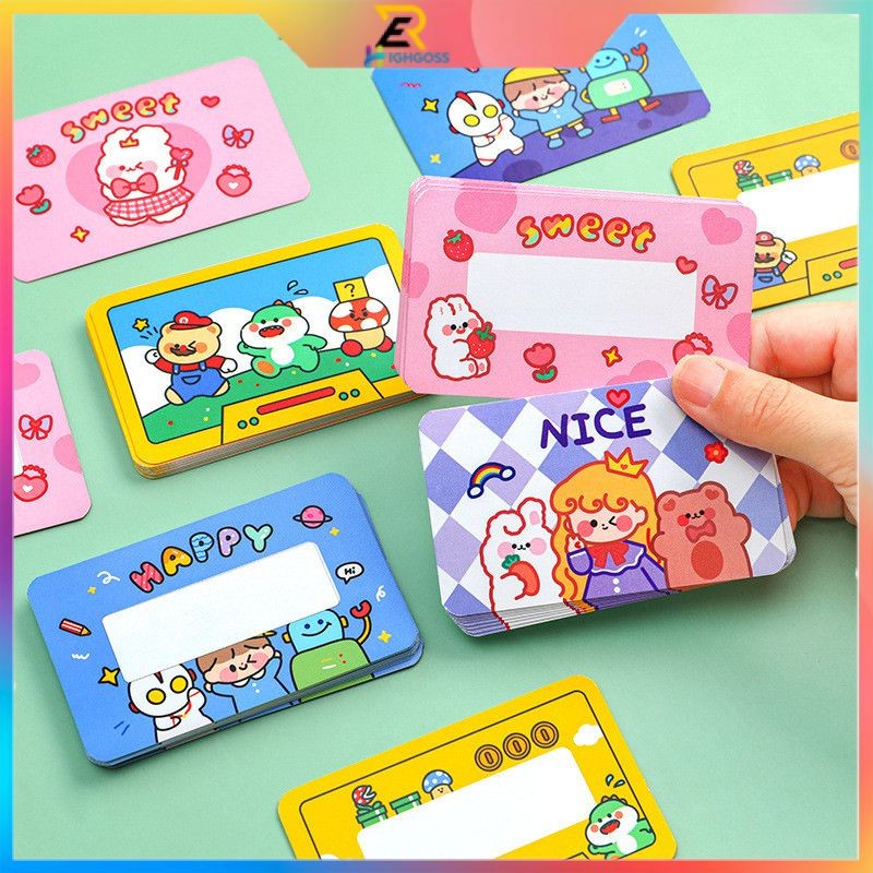 20pcs Cartoon Cute Scratch Cards Creative Diy Lucky Scratch Student ...