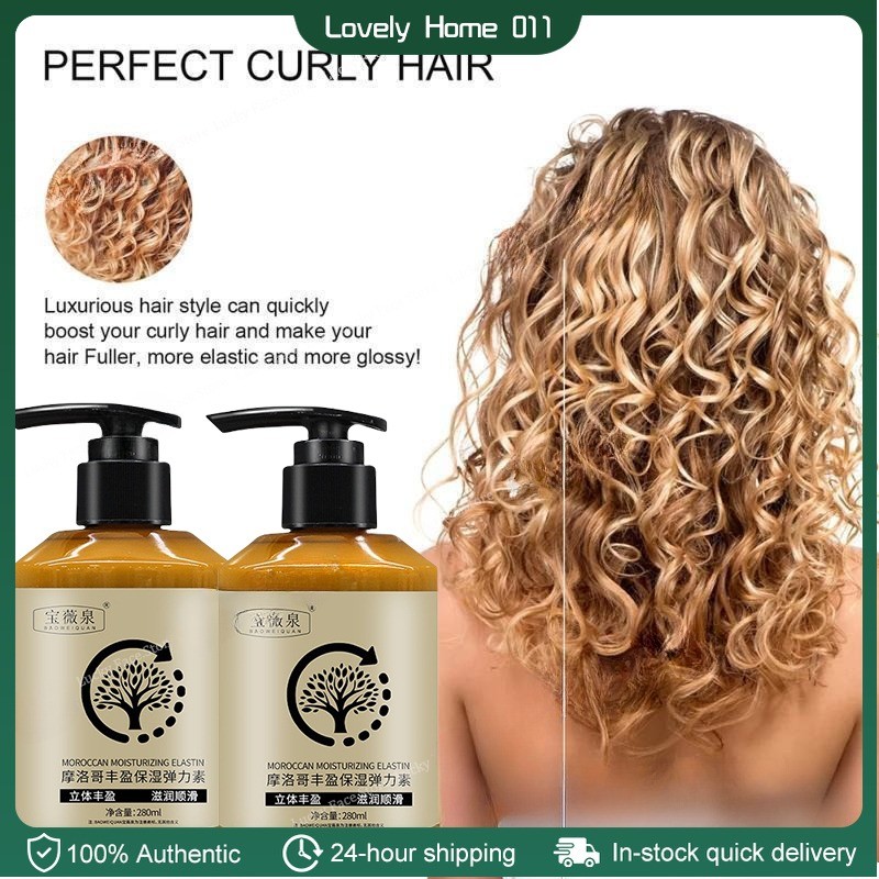 Hair Curling Cream Enhances Waves Curls Curly Enhancer Damaged Curly ...