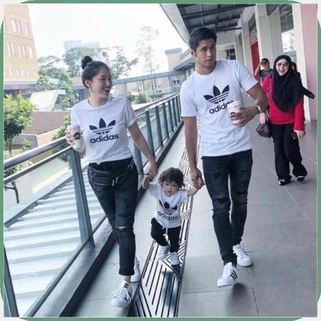 Adidas]O:Family[B,Set!eO,Tshirt!rU,(3pcs) | Shopee Philippines