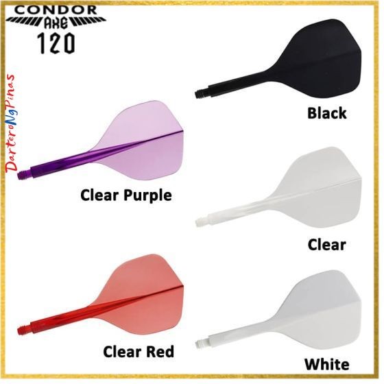 Condor Axe 120 Integrated Dart Flights & Shaft Small and Standard ...