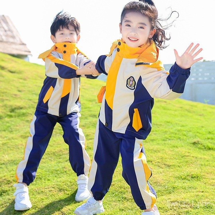 Spring and Autumn Outfit Set for Sports Day, First Grade Thick Uniform ...