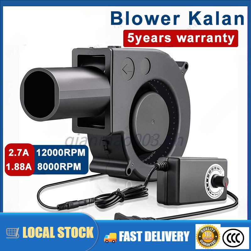 COD BBQ 12000RPM Air blower with controller mini blower fan kalan de ...