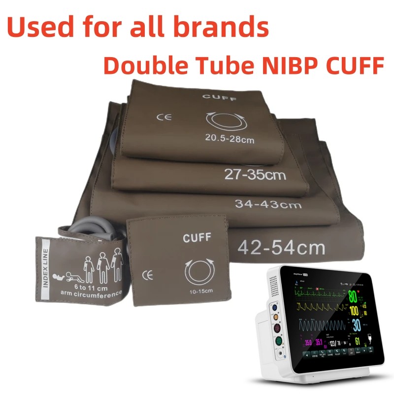 Reusable Blood Pressure NIBP Cuff With Double Tube For Neonates to ...