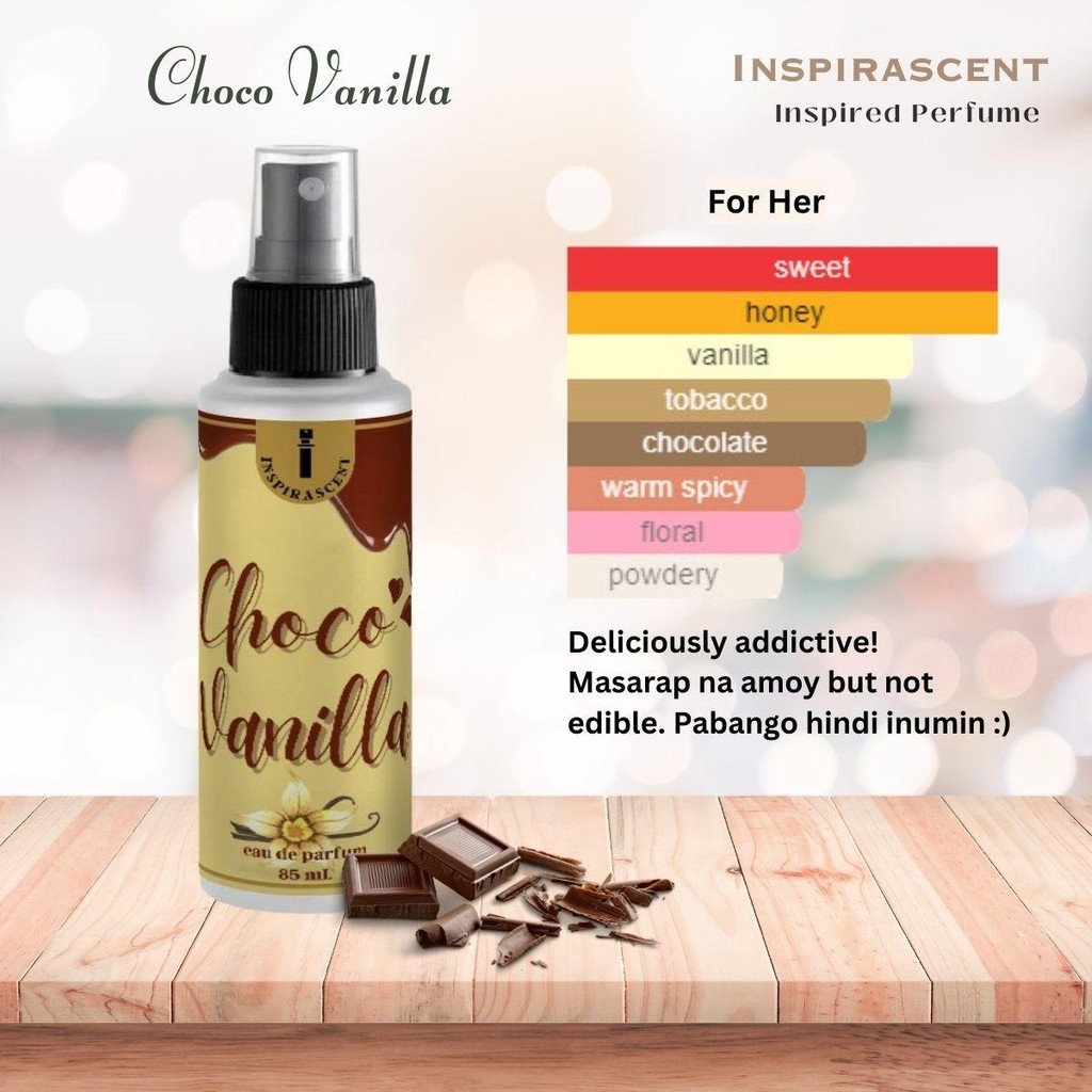 F65 CHOCO VANILLA Inspired Perfume 85 mL, 25% Oil-based | Shopee ...