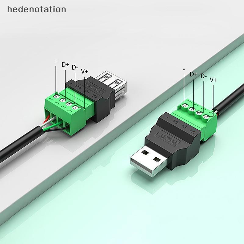 [hedenotation] 1Pc USB 2.0 Type A USB Connector USB Plug Adapter ...