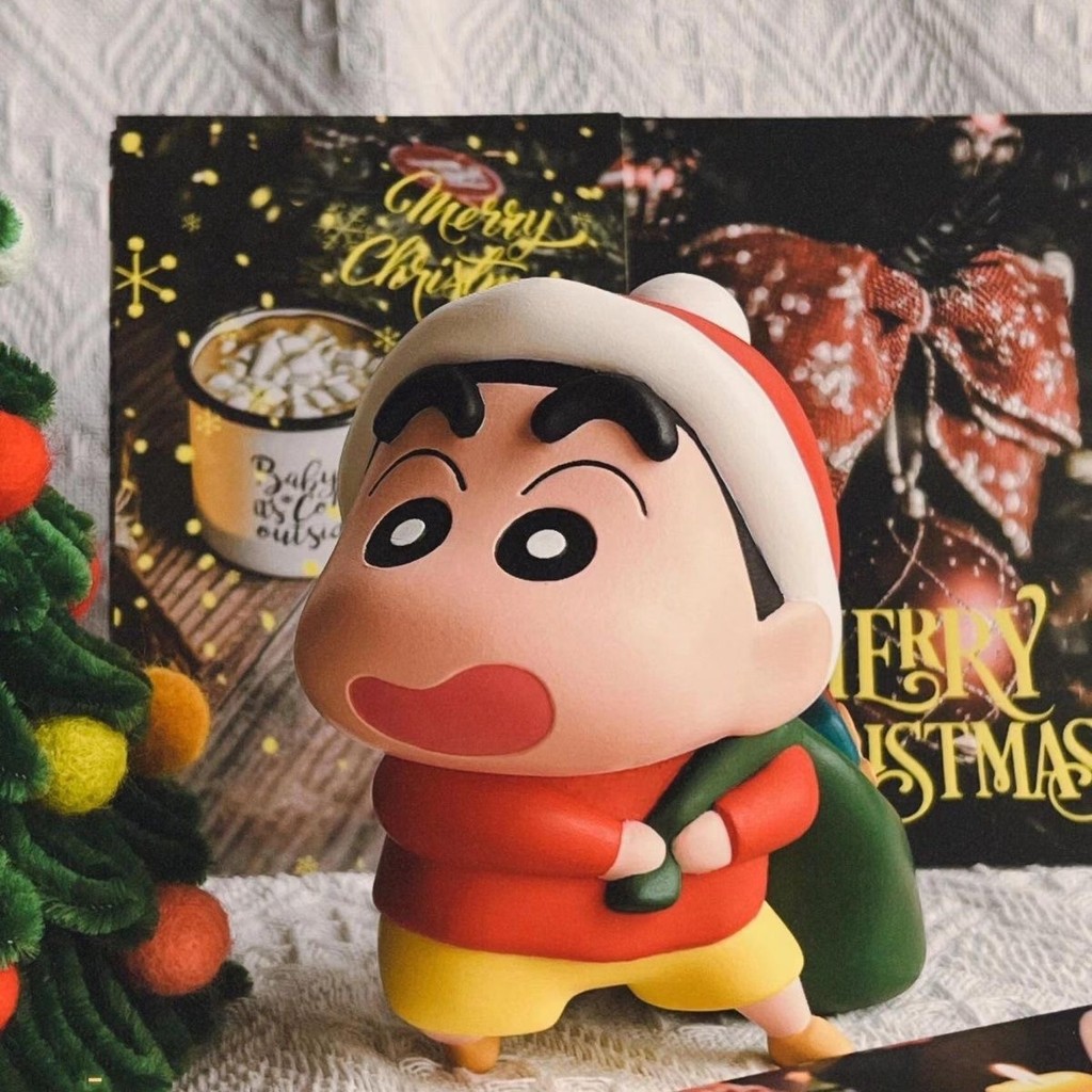 Crayon Shin-Chan Christmas Gift Christmas Snowman Shin-Chan Anime ...