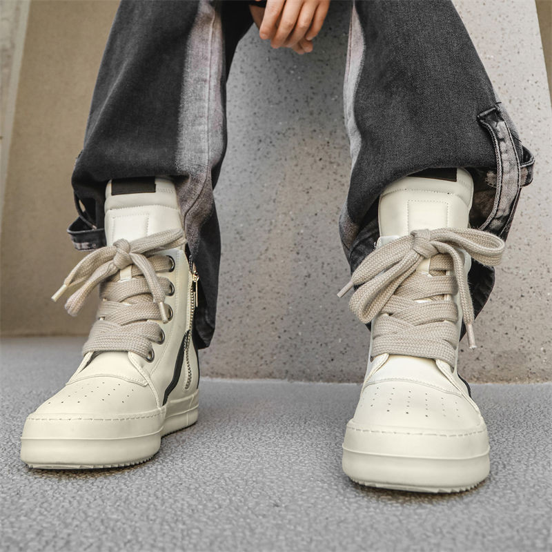 R RO High-Top Shoes Inverted Triangle High-Top Shoes Men Increased ...