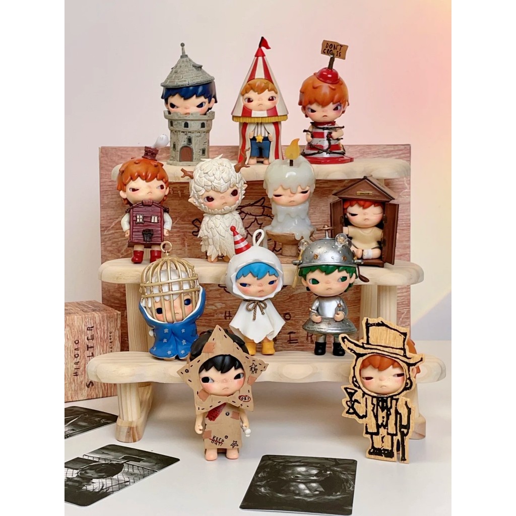 Pop Mart Hirono V6 Hirono Shelter Series Blind Box Action Figurines ...