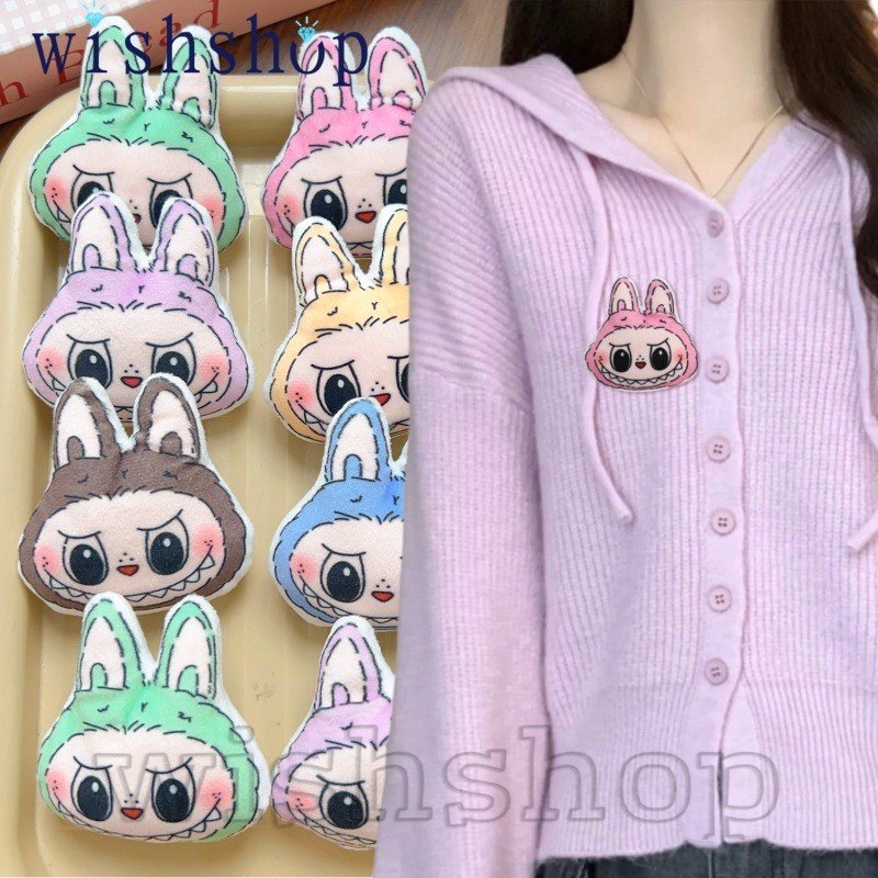 Cartoon Labubu Series Broochs Pins - DIY Clothes Accessories - Denim ...