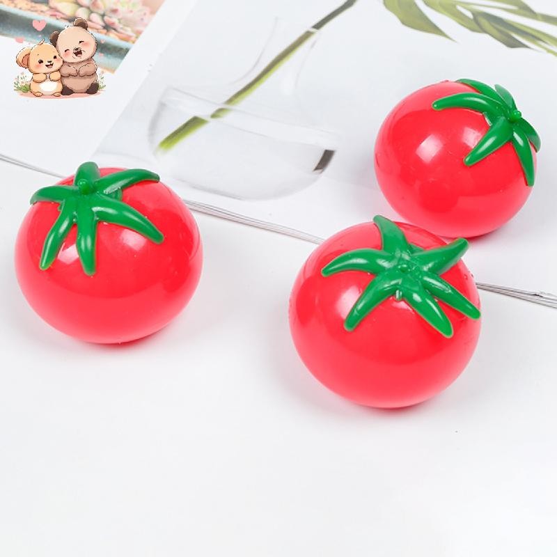 Antistress Tomato Squeeze Toys Vent Ball Stress Relief Hand Fidget Toy ...