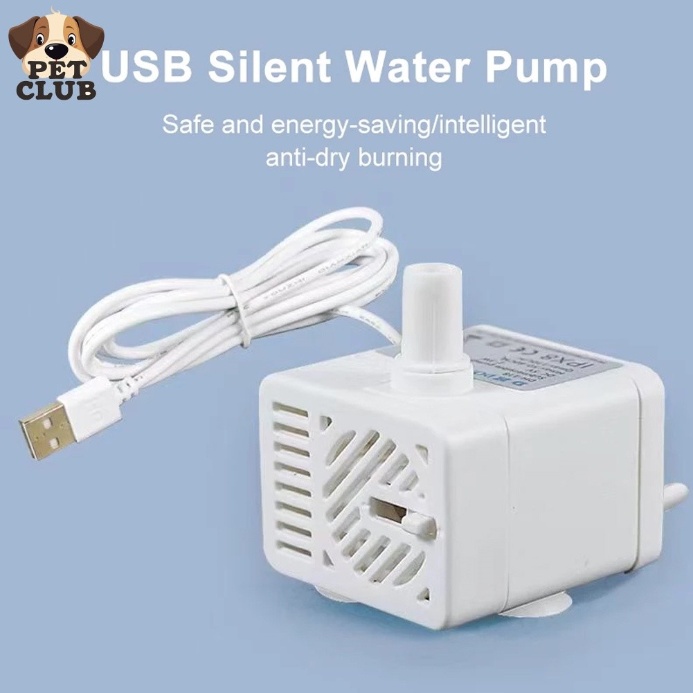 Pet Water Fountain Pump Replacement Pet Dog Drinking Dispenser Motor ...