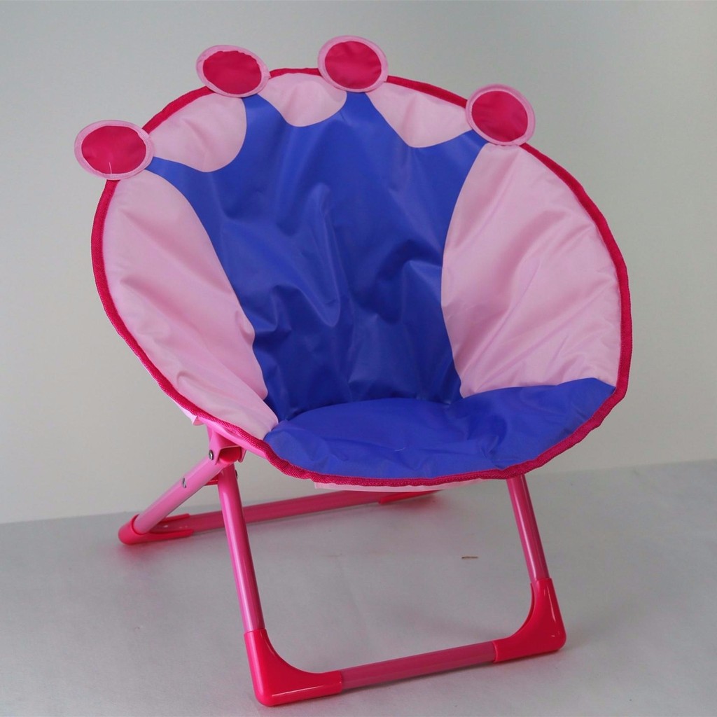 Children's Moon Chair Cartoon Small Stool Baby Dining Chair Foldable ...