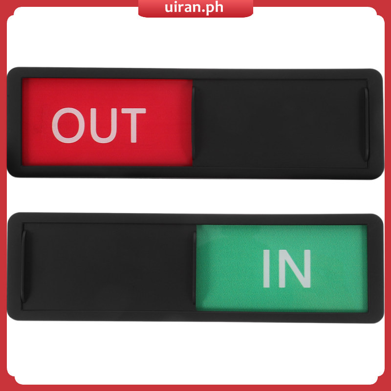Office Signage 2 Pcs Signs Sliding Door Out Outdoor Open Commercial ...