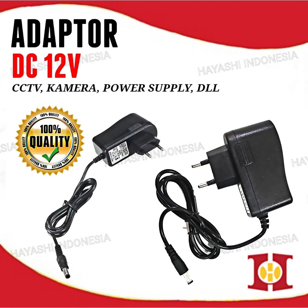 Dc 12V 1A 2A Adapter Adapter CCTV Camera LED Light STB Power Supply ...