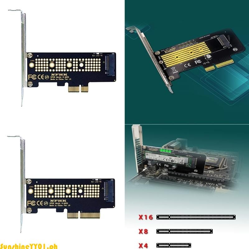 SUN Wide Compatibility M 2 NVMe SSD to PCIE X1 X4Adapter Work with ...