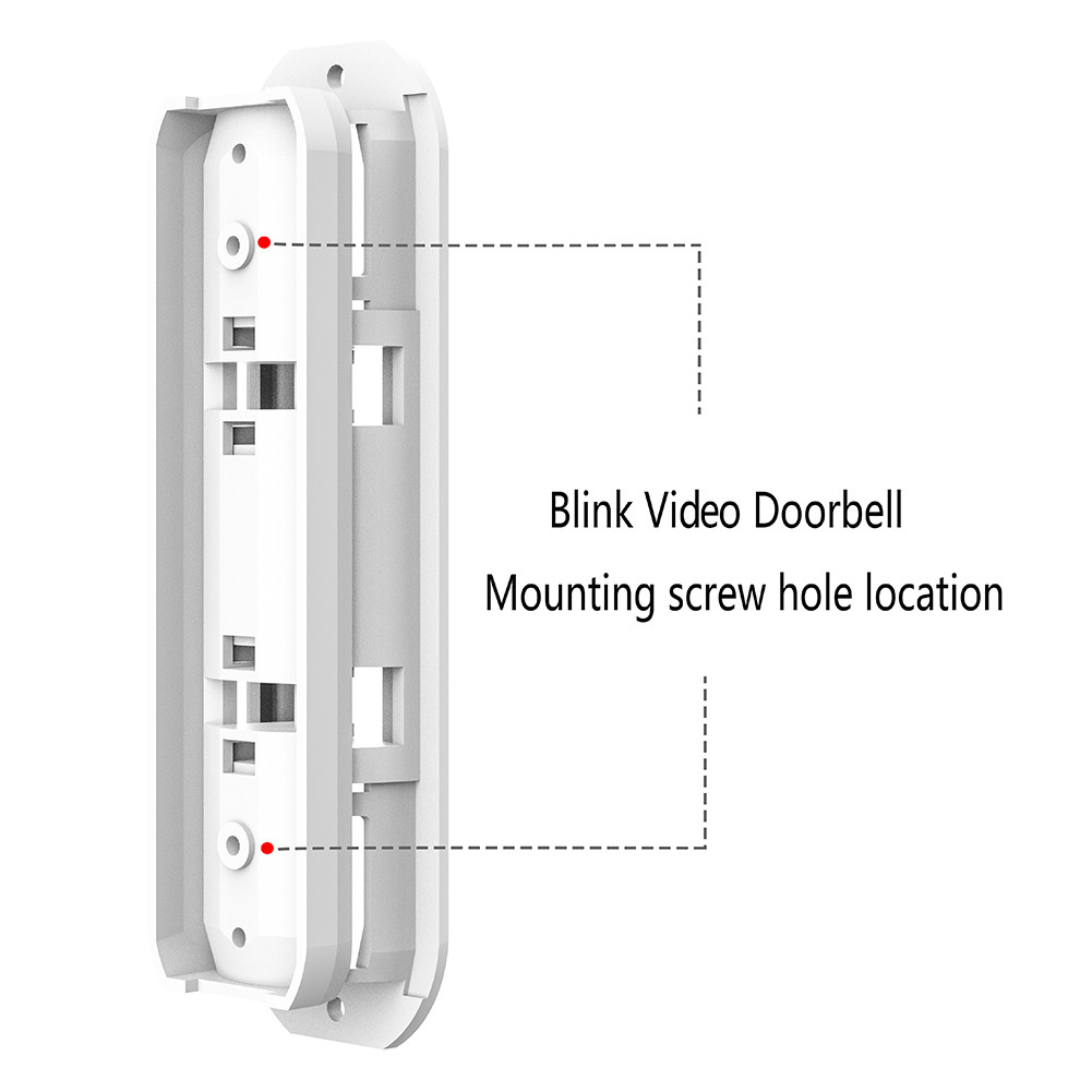 Doorbell Wall Mount Brackets Doorbell Adjustable Angle Mount for Blink ...