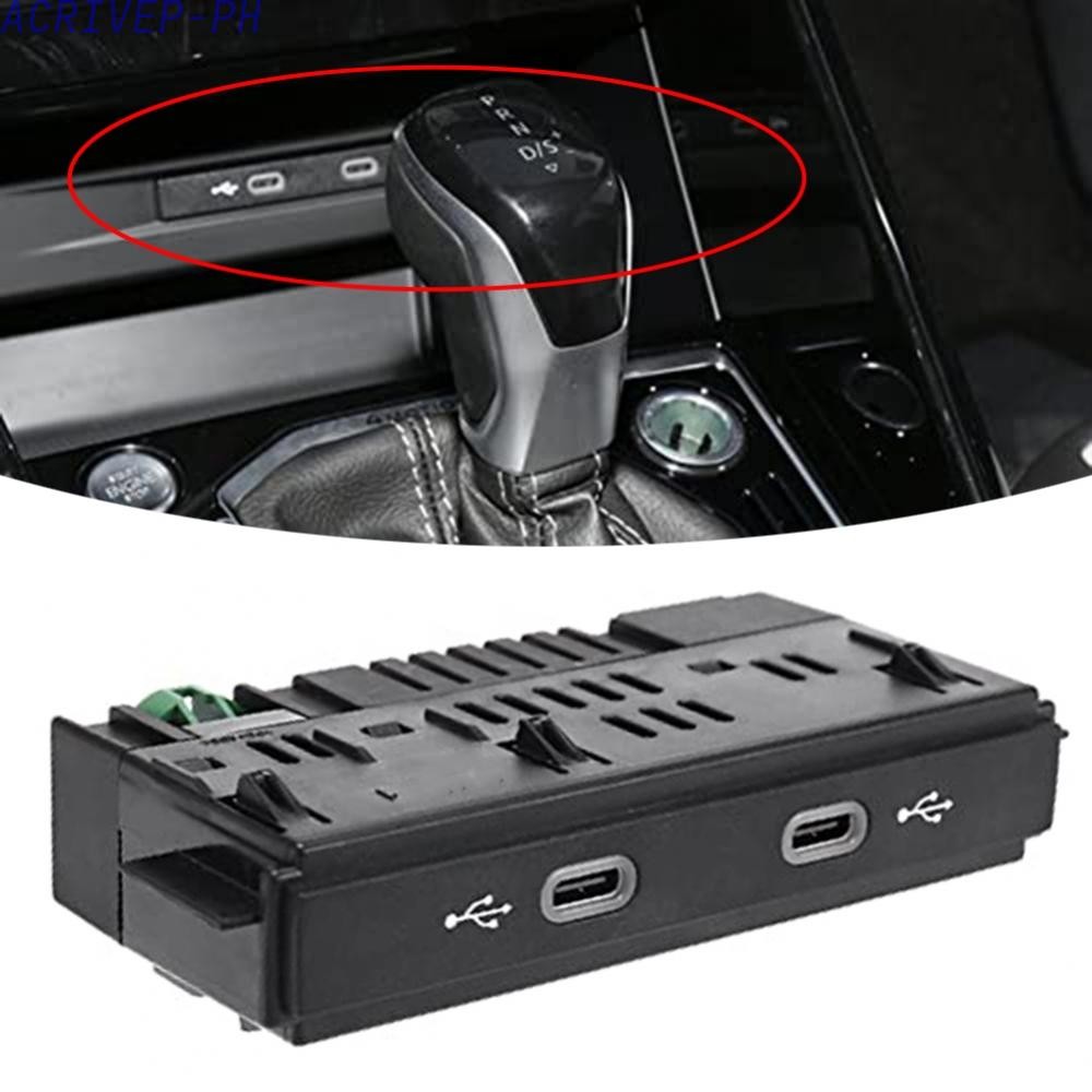 For Tiguan For MK2 Double Type C Car USB Port Replacement Part Number ...
