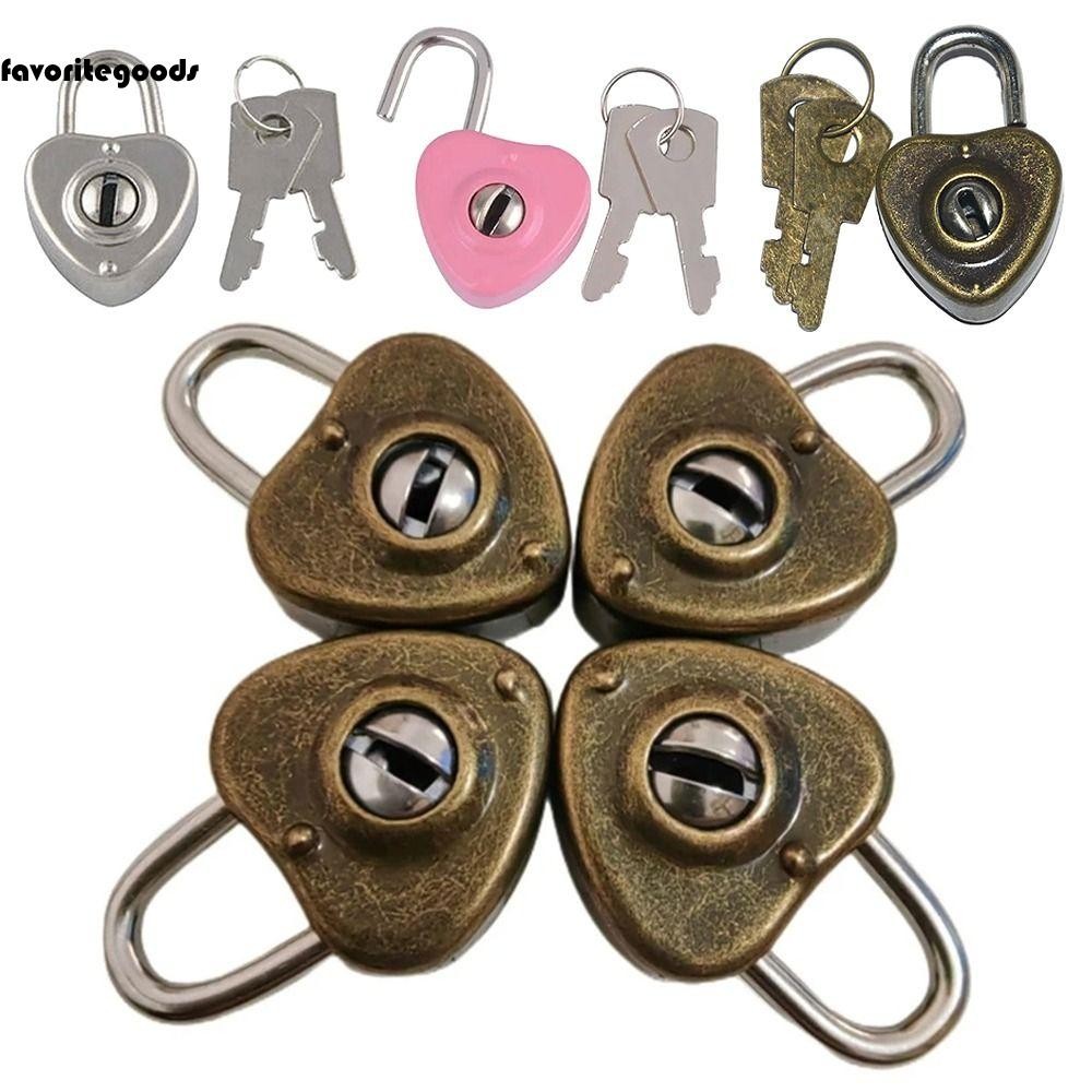 FAVORITEGOODS 1Set Archaize Padlocks, Old Antique Vintage Style Luggage ...