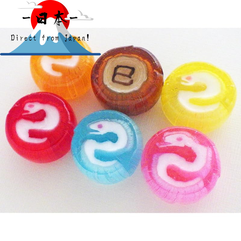 [Direct from Japan] Etoame Six-Color Zodiac Candy, 50 Pieces ...