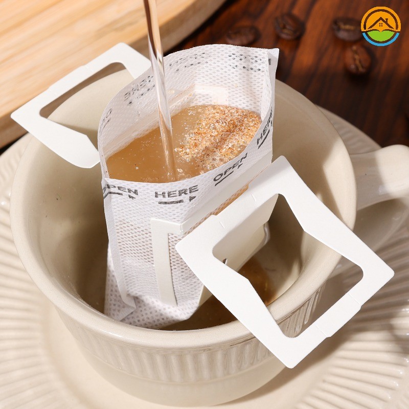Coffee Filter Bags Disposable Drip Coffee Paper Pack Portable Hanging ...