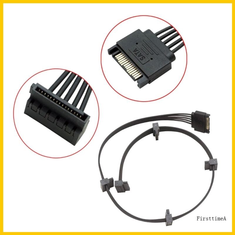 Fir 15Pin Line Splitter Computer Serve Hard Disk Expansion Cable 15Pin ...